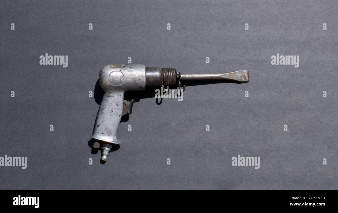 Compressed air chisel hi-res stock photography and images - Alamy