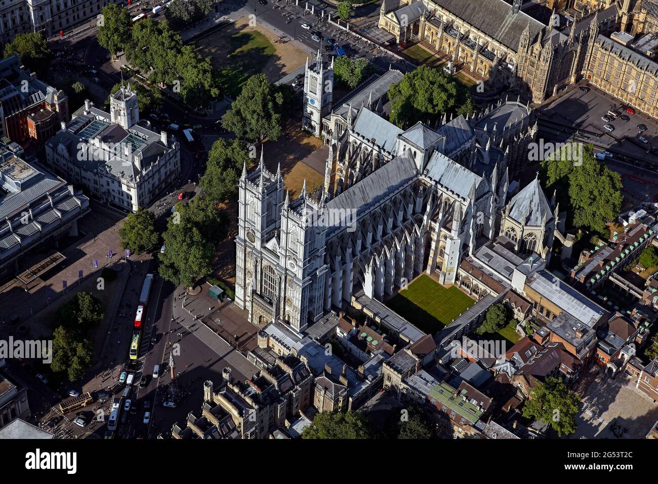 Aerial view of westminster hi-res stock photography and images - Alamy
