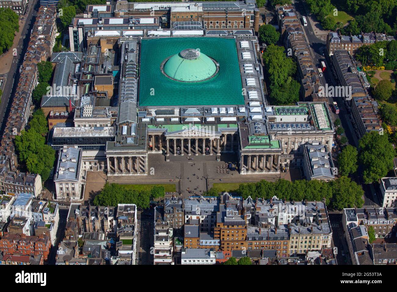 Bloomsbury london aerial hi-res stock photography and images - Alamy