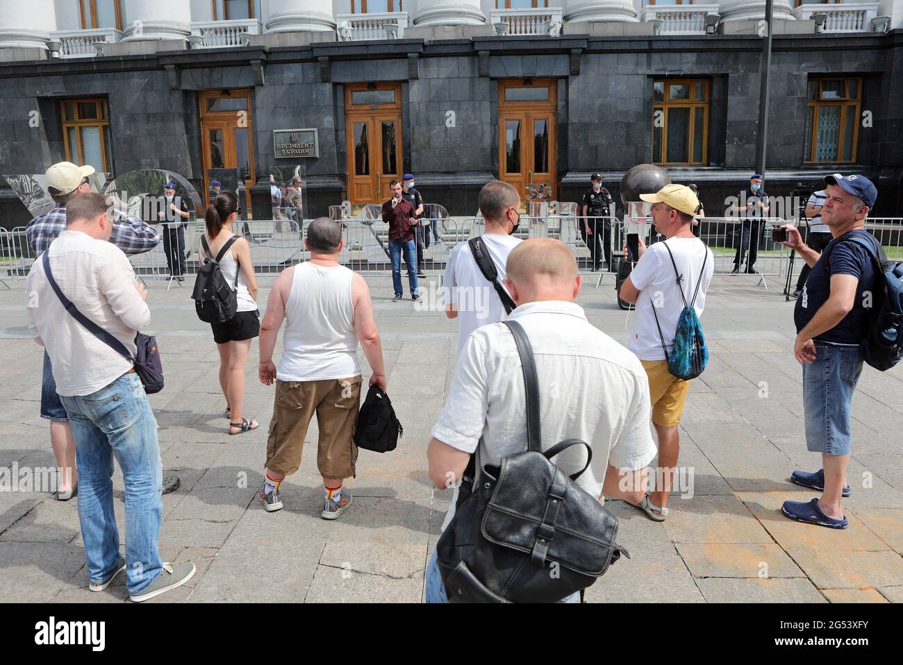 KYIV, UKRAINE - JUNE 25, 2021 - The We Are Not Afraid of Moscow Lice ...