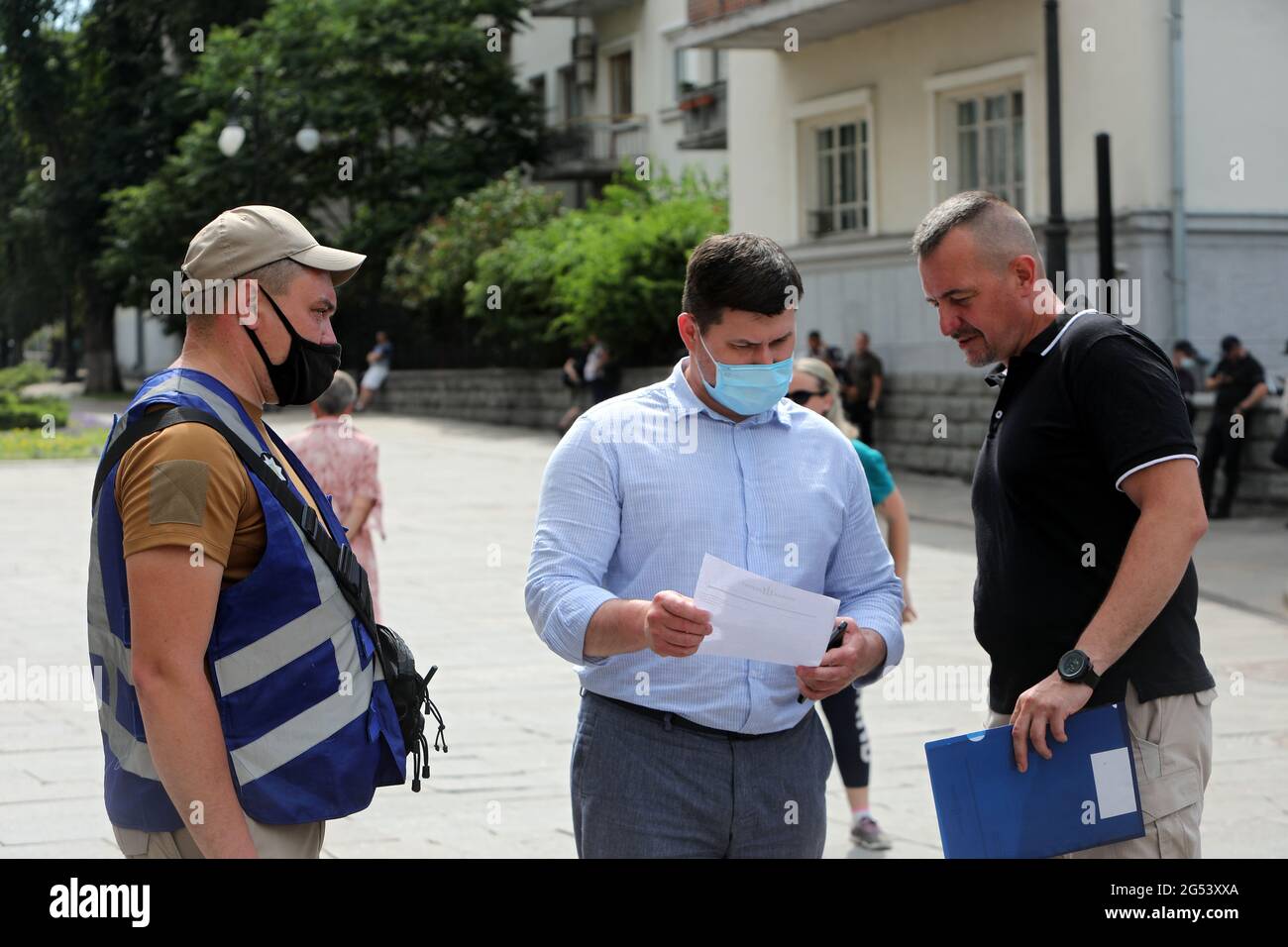 KYIV, UKRAINE - JUNE 25, 2021 - The We Are Not Afraid of Moscow Lice ...