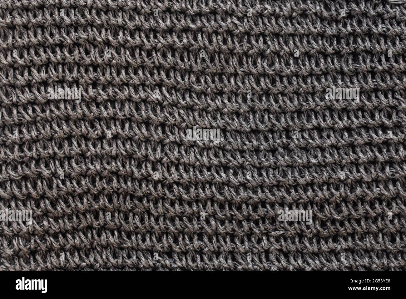 Texture of black synthetic thread. textile concept. abstract background ...