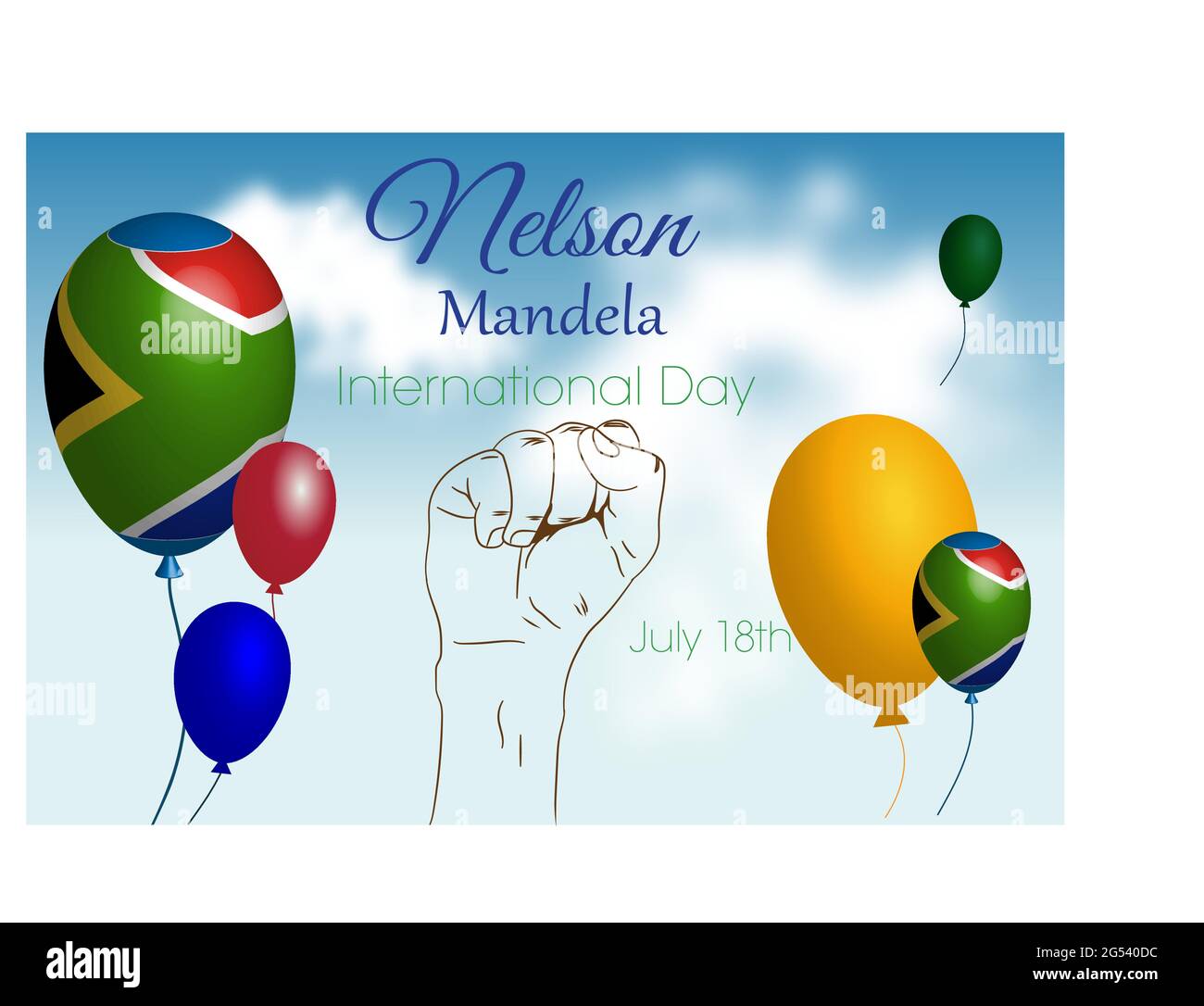 Nelson mandela poster hi-res stock photography and images - Alamy