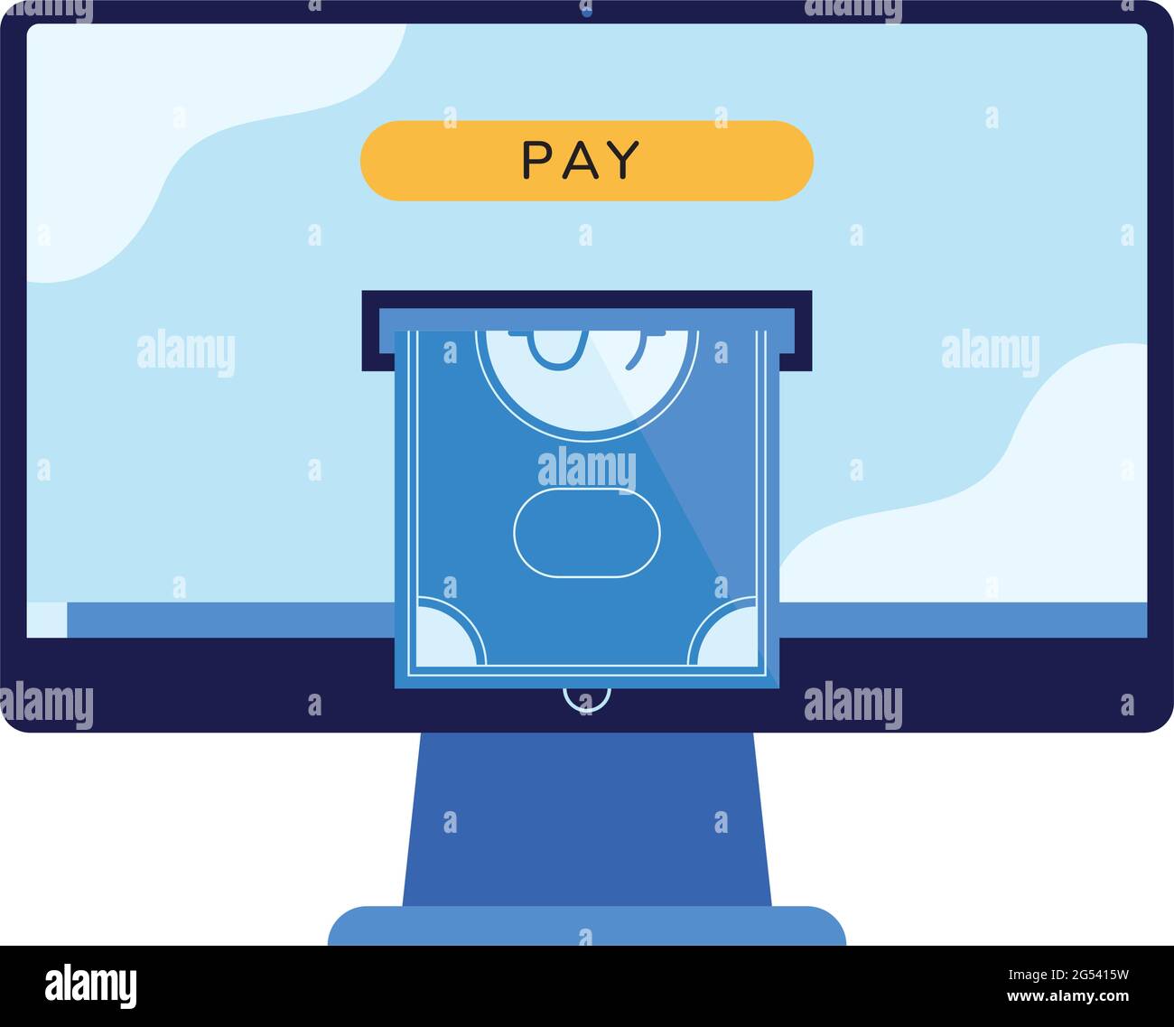 Electronic bill payments Cut Out Stock Images & Pictures - Alamy