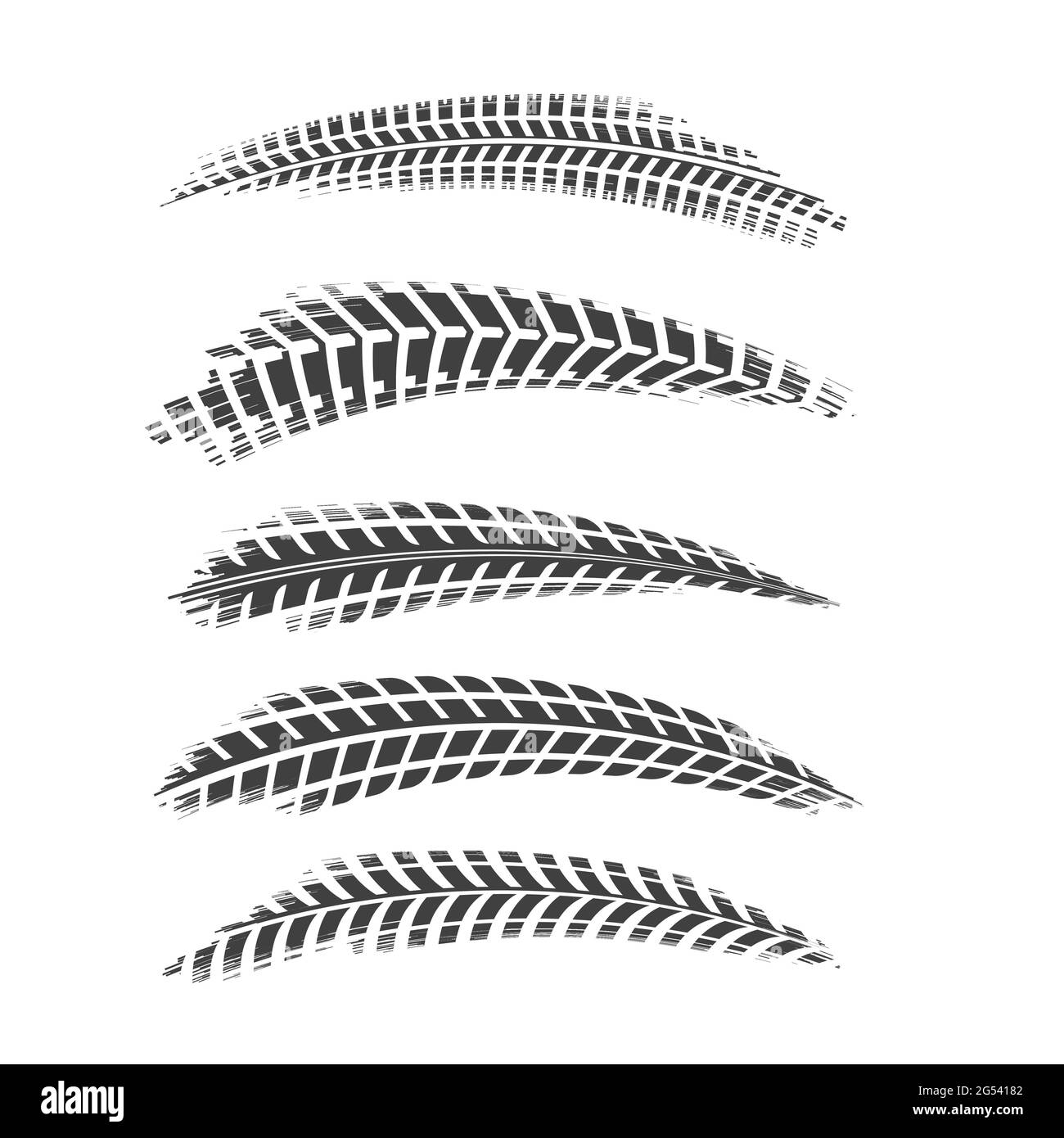 Flat car tyre illustration Black and White Stock Photos & Images - Alamy