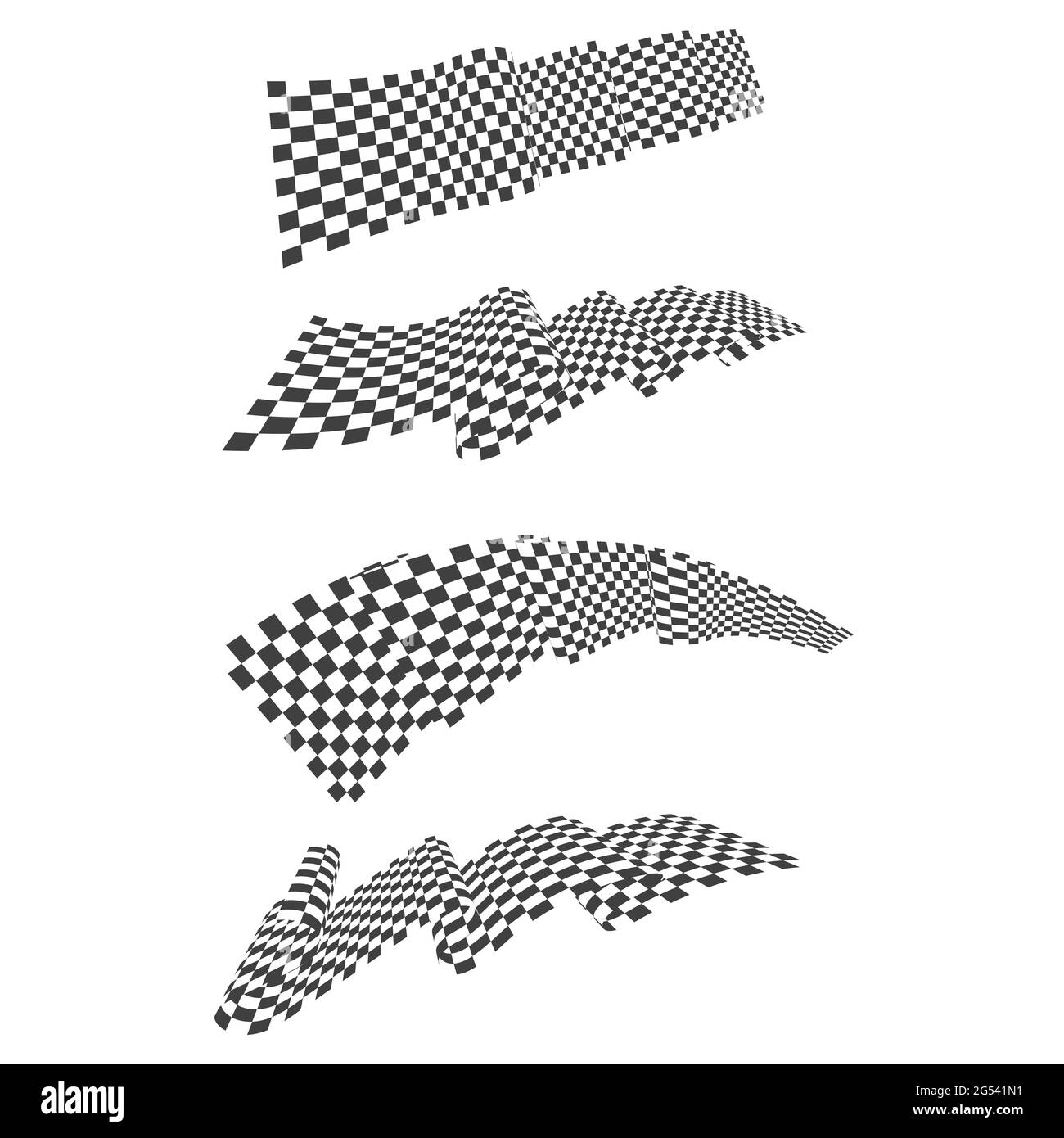 Race flag icon, simple design illustration vector Stock Vector Image ...