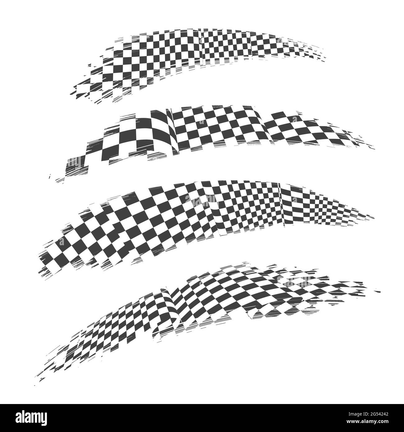 Race flag icon, simple design illustration vector Stock Vector Image ...