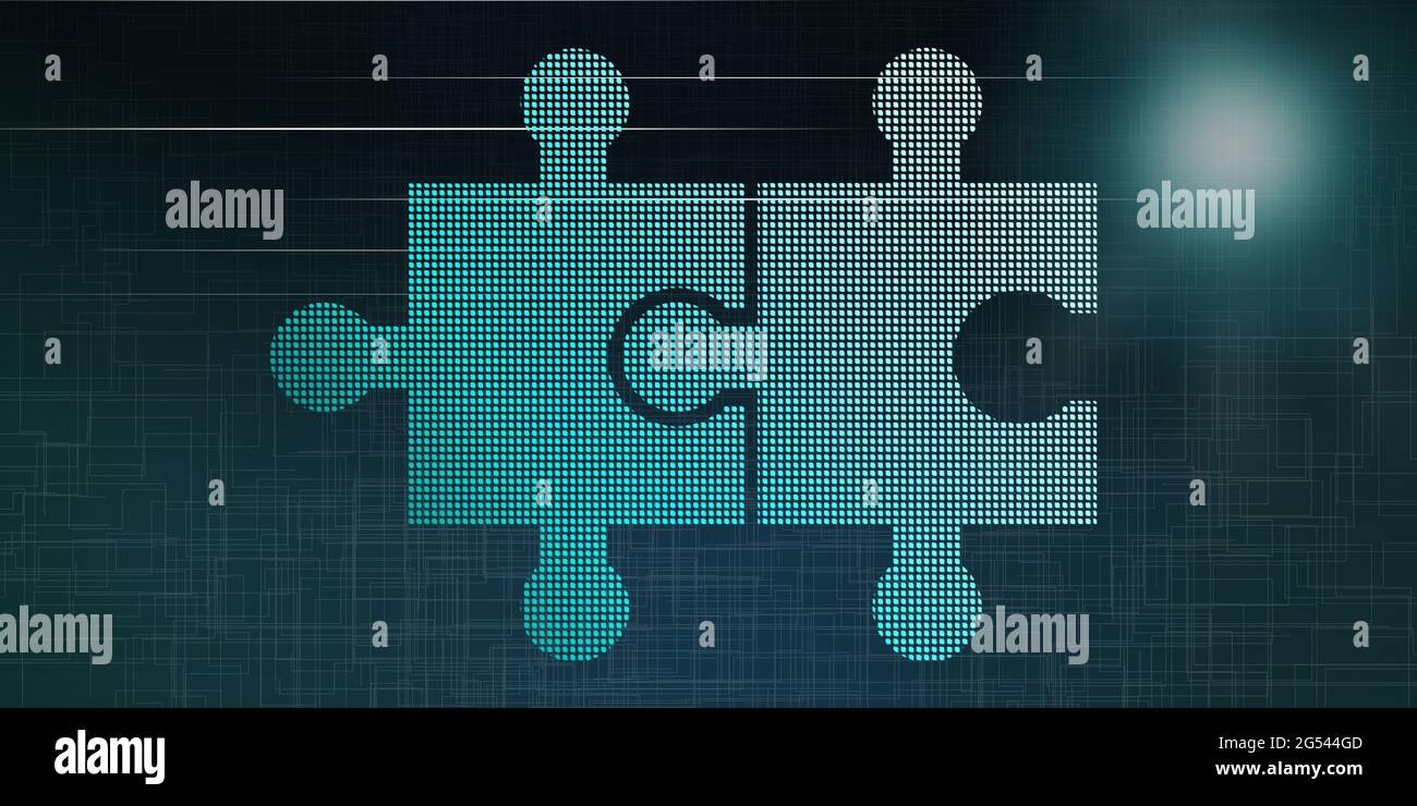 Illustration of a partnership concept Stock Photo - Alamy
