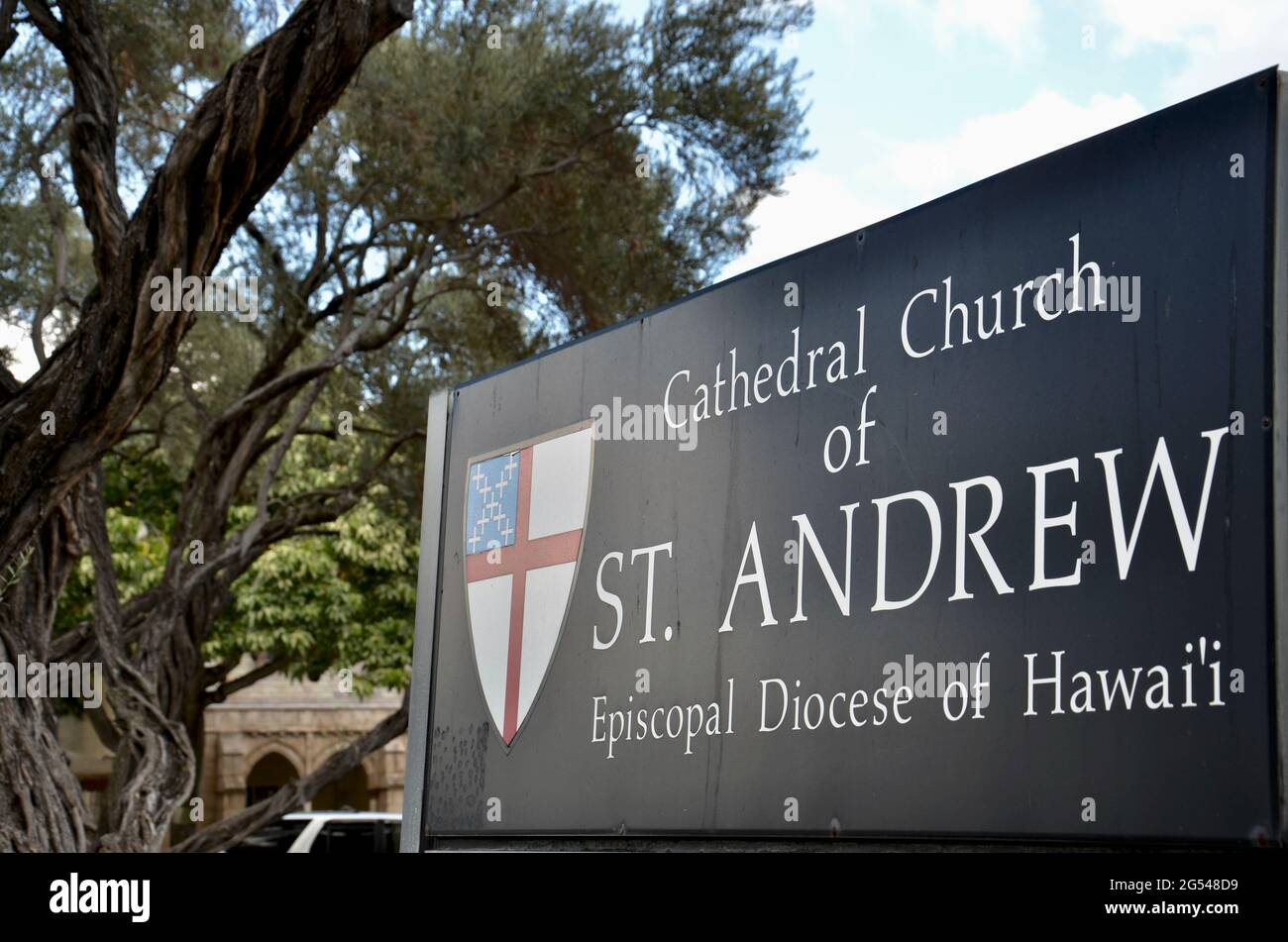 St andrew cathedral honolulu hi-res stock photography and images - Alamy