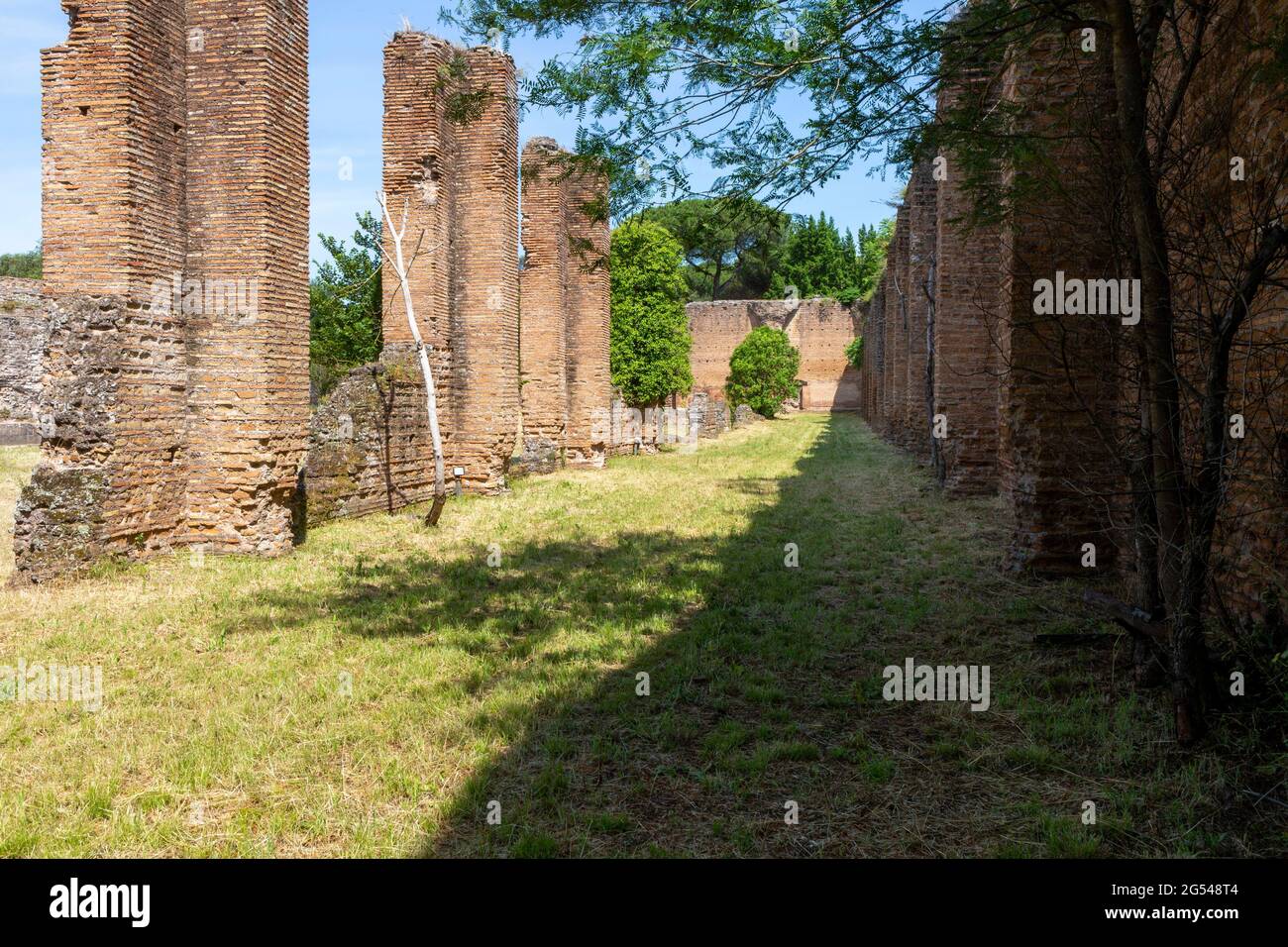 Ruins of the Roman villa of Maxentius on the Appian Way Stock Photo - Alamy