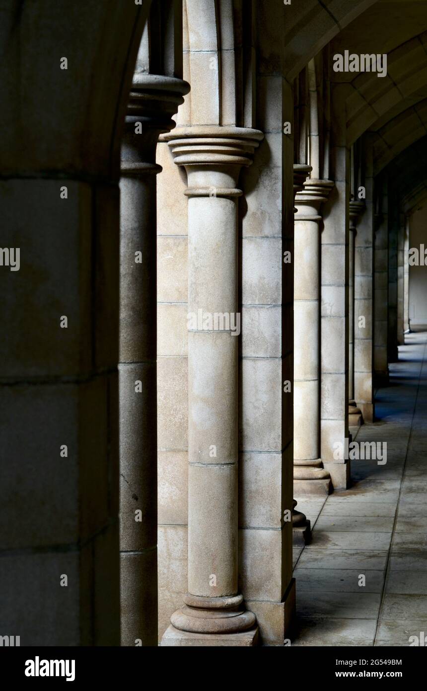 Hawaii State Art Museum corridor Stock Photo - Alamy