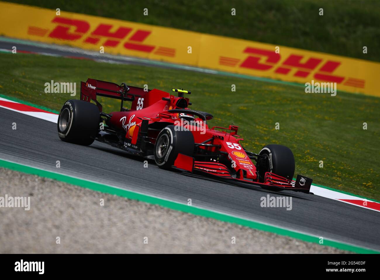 #55 Carlos Sainz Jr Scuderia Ferrari. Formula 1 World championship 2021 ...