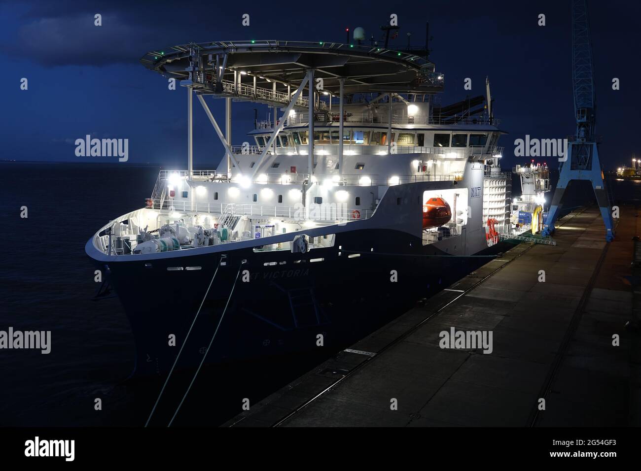 Offshore cable layer hi-res stock photography and images - Alamy