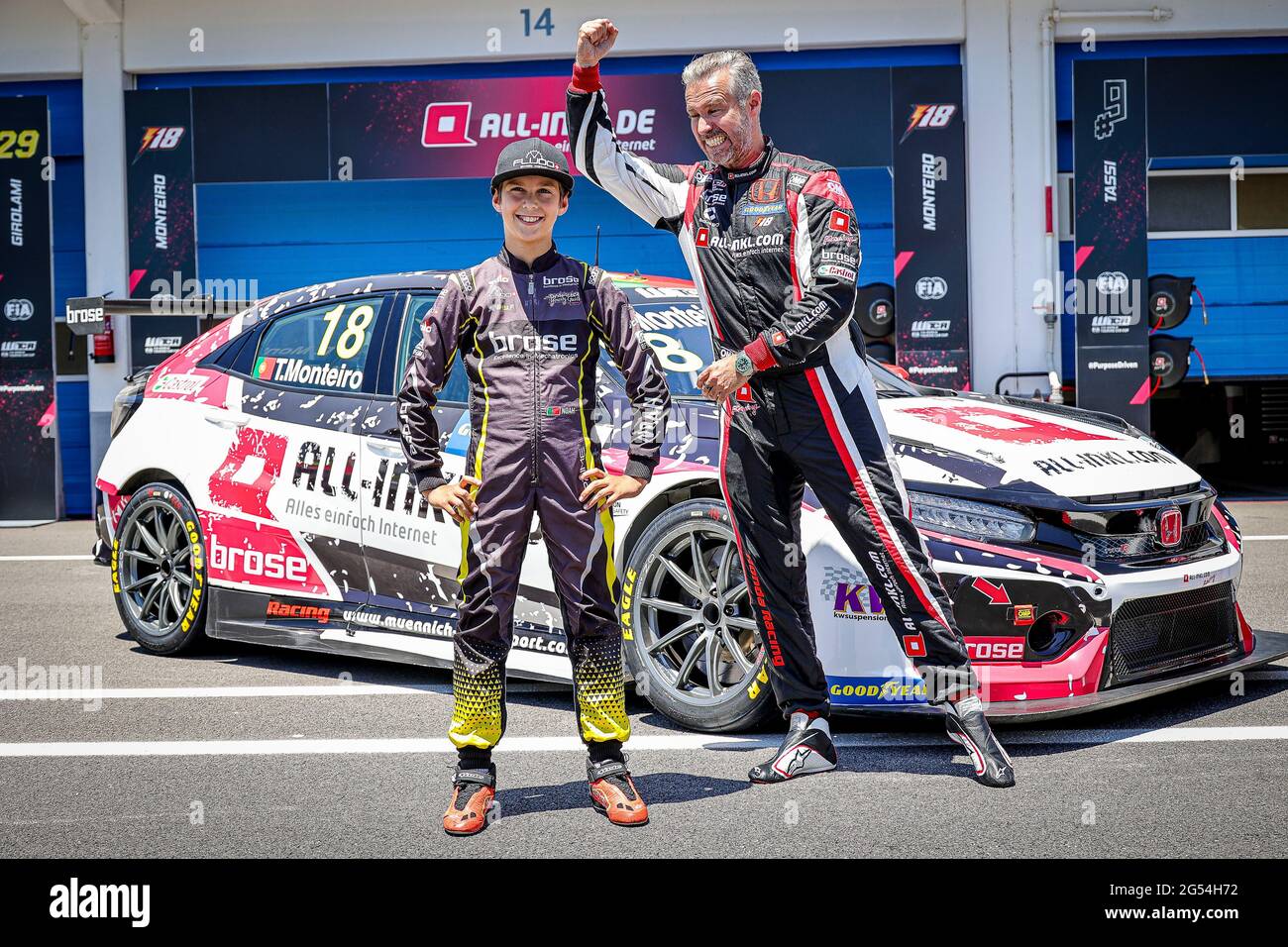 Estoril, Portugal. 25th June, 2021. Monteiro Tiago (por), ALL-INKL.DE ...