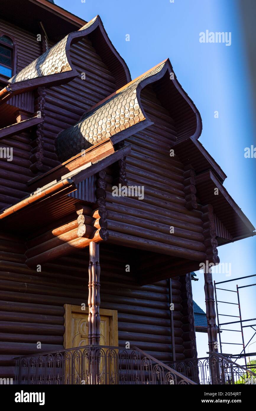 Temple-memorial in honor of All Saints. Orthodox church Stock Photo - Alamy