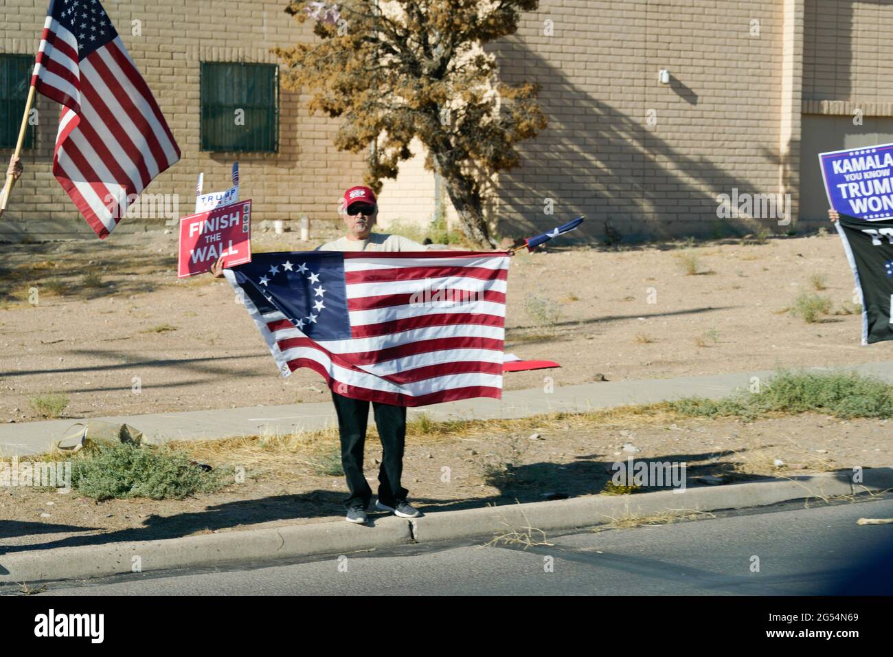 Texas protest border hi-res stock photography and images - Alamy