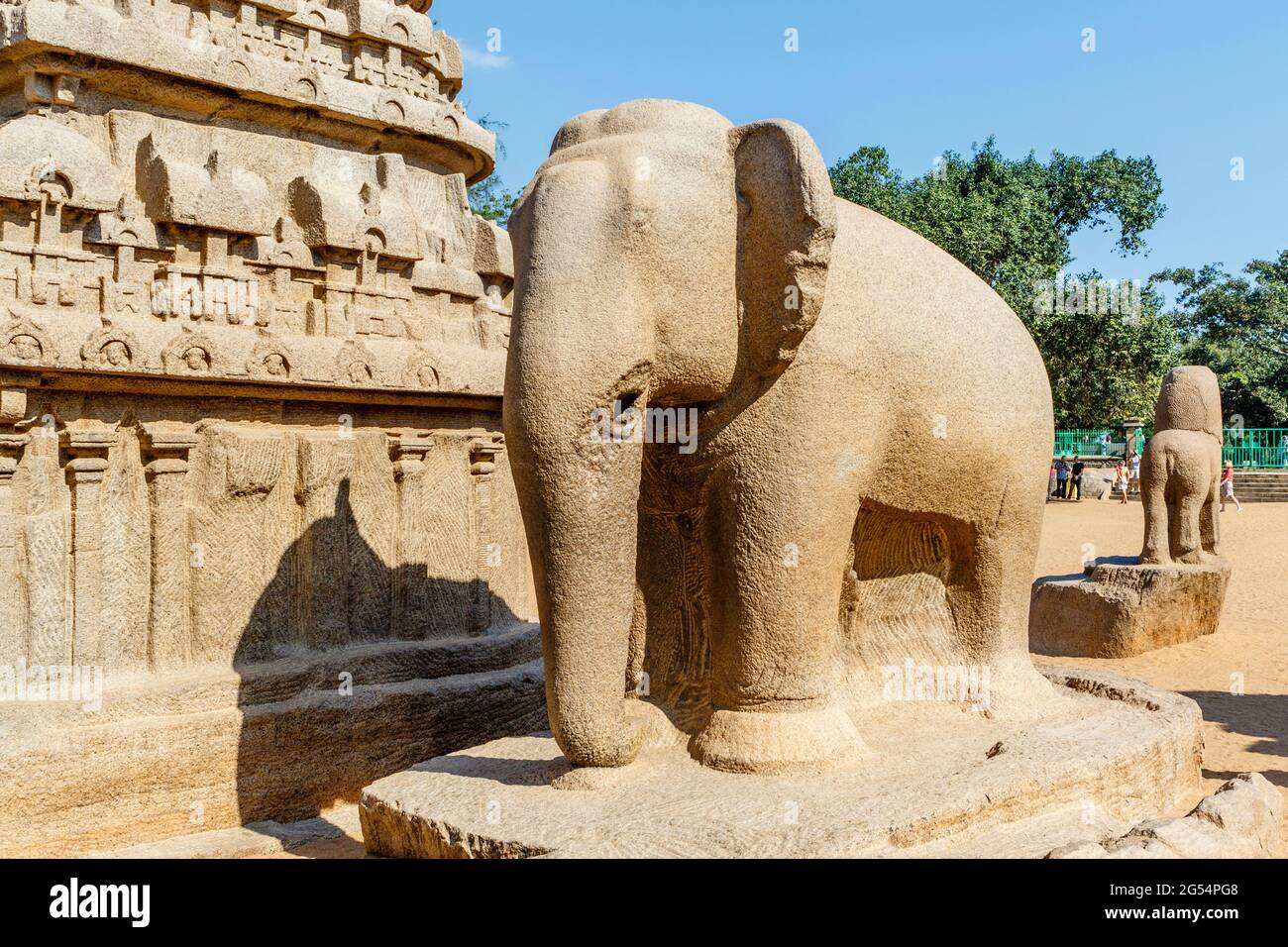 Pancha Rathas (Five Rathas) of Mamallapuram, an Unesco World Heritage ...