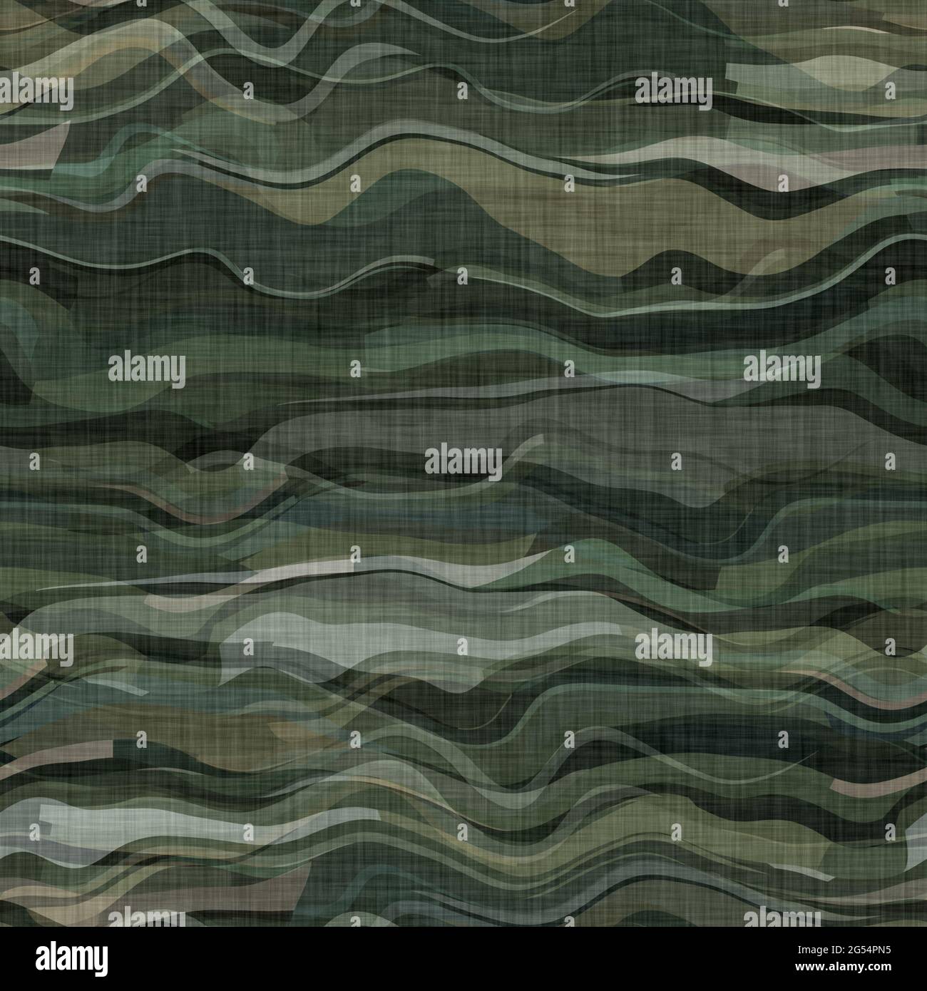 Camouflage dark underbrush wood style texture material. Seamless ...