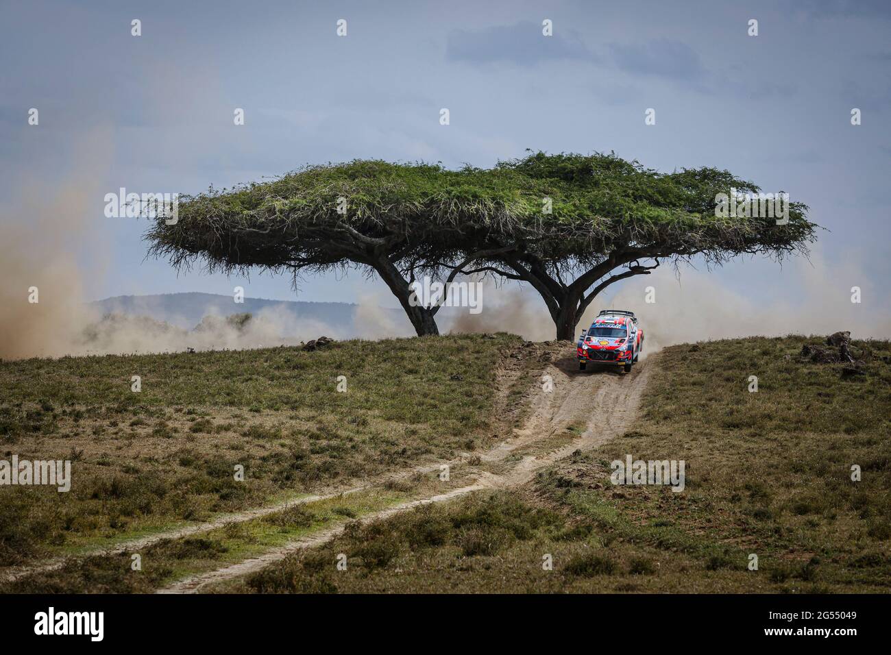 Nairobi, Kenya. 25th June, 2021. 08 Ott TANAK (EST), Martin JARVEOJA ...