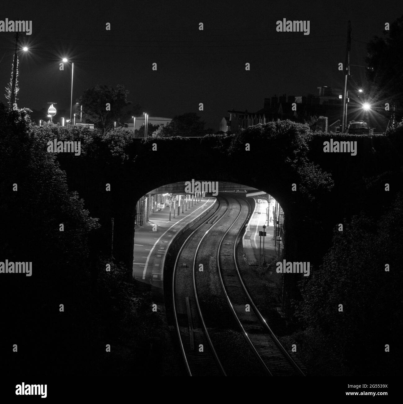 The Night Train Stock Photo - Alamy