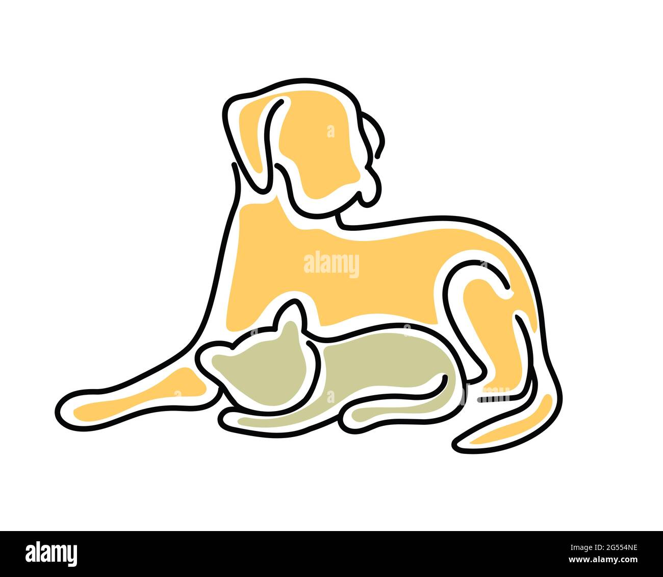 Cat and Dog Stock Vector Image & Art - Alamy