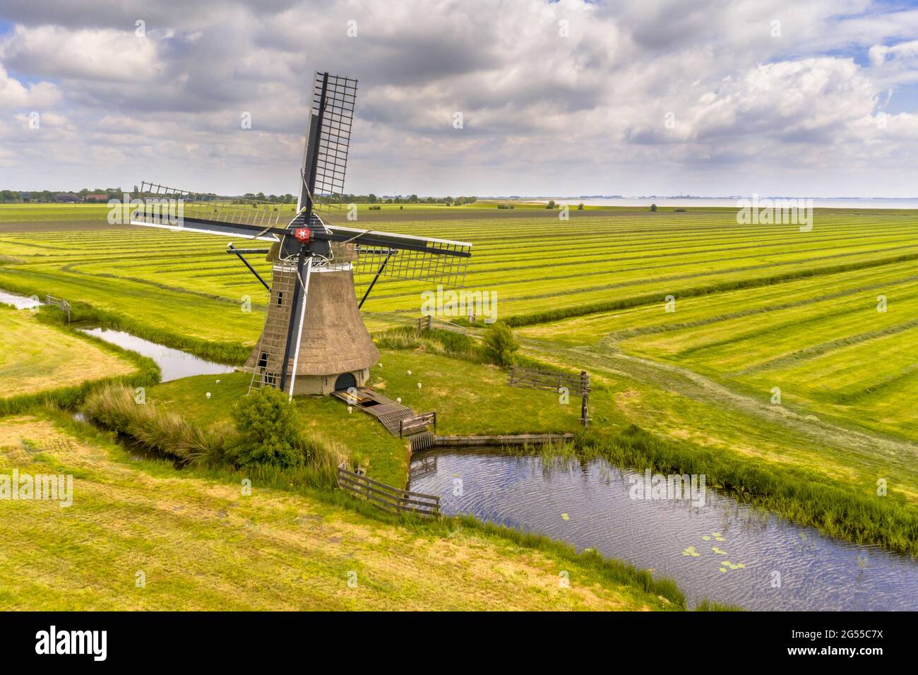 Old wooden windmill in hi-res stock photography and images - Alamy