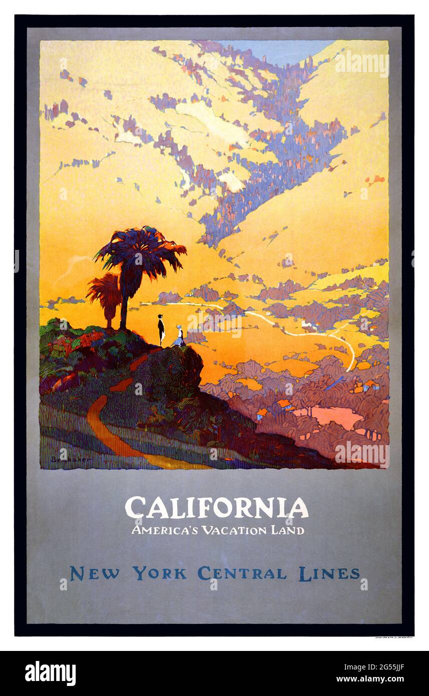 Vintage California Travel 1968 Sausalito California , USA Vintage