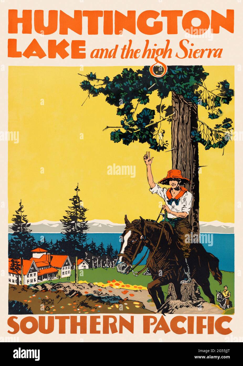 Southern railway poster hi-res stock photography and images - Alamy