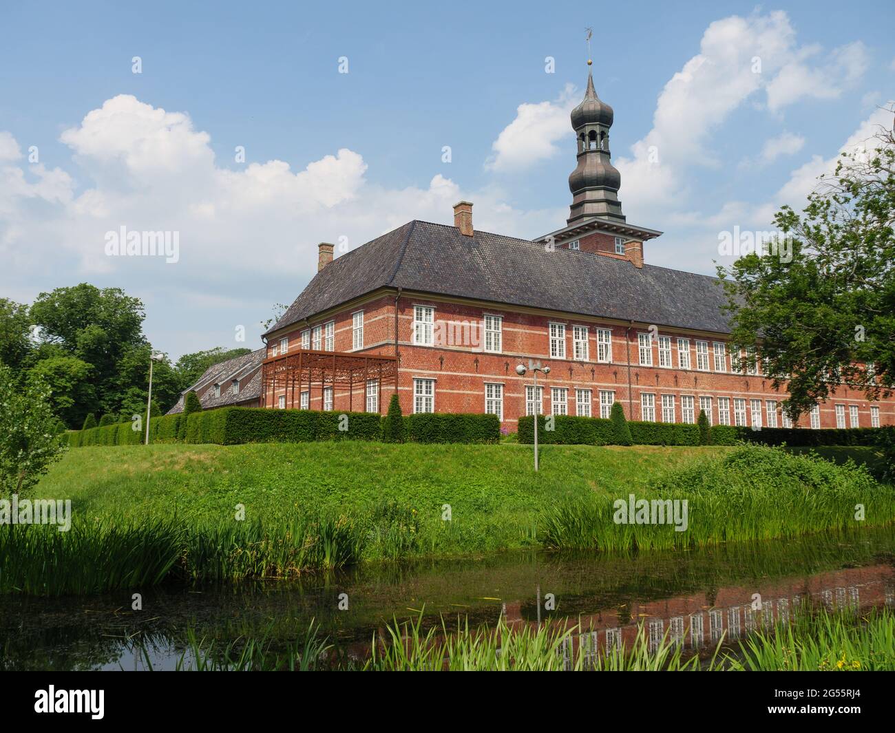 the city of husum at the north sea Stock Photo - Alamy