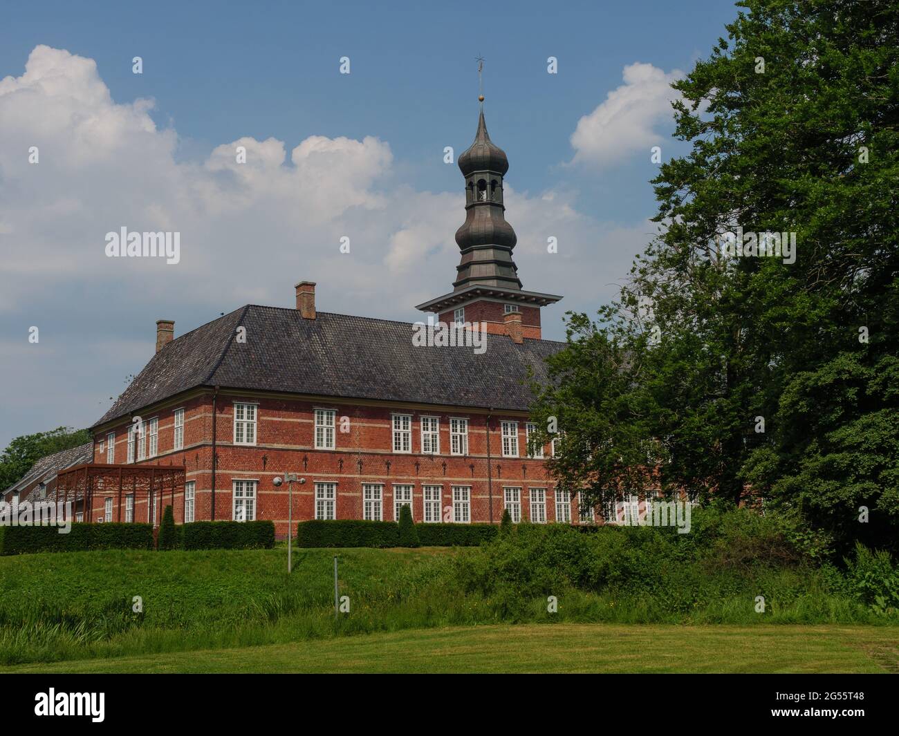 the city of husum at the north sea Stock Photo - Alamy