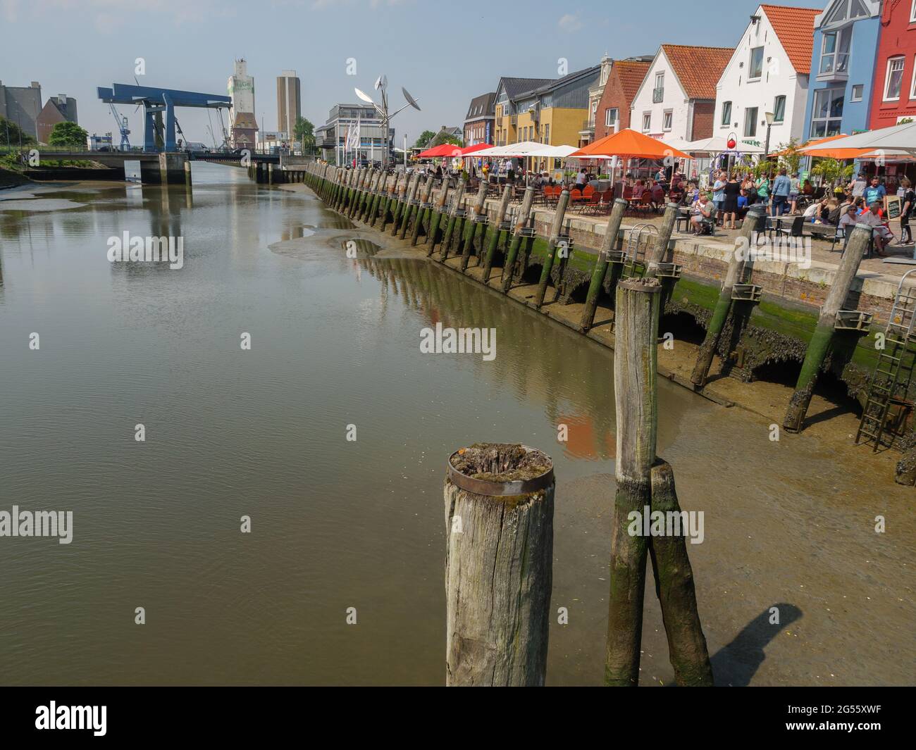 the city of husum at the north sea Stock Photo - Alamy