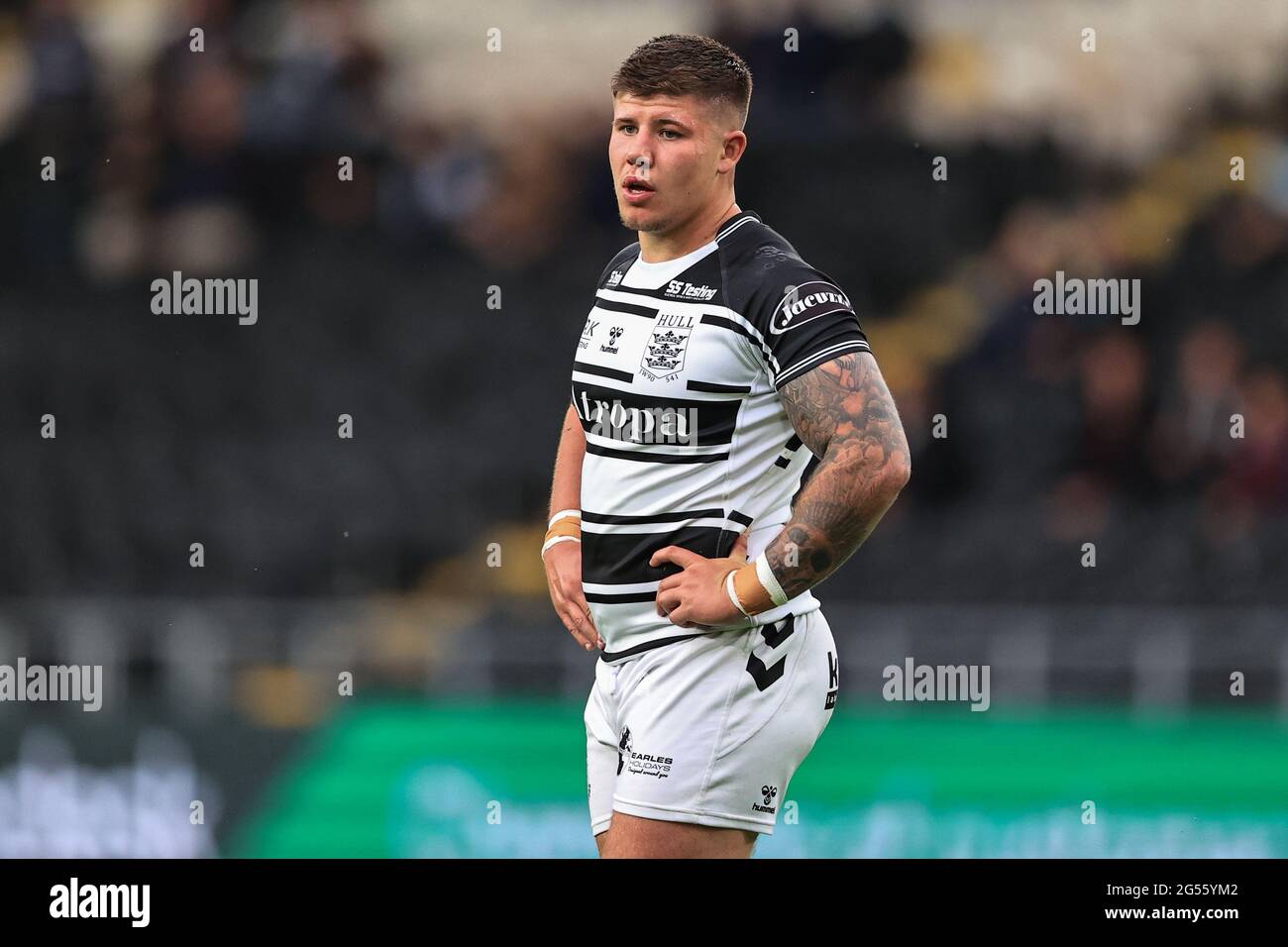 Joe Cator (15) of Hull FC during the game Stock Photo - Alamy
