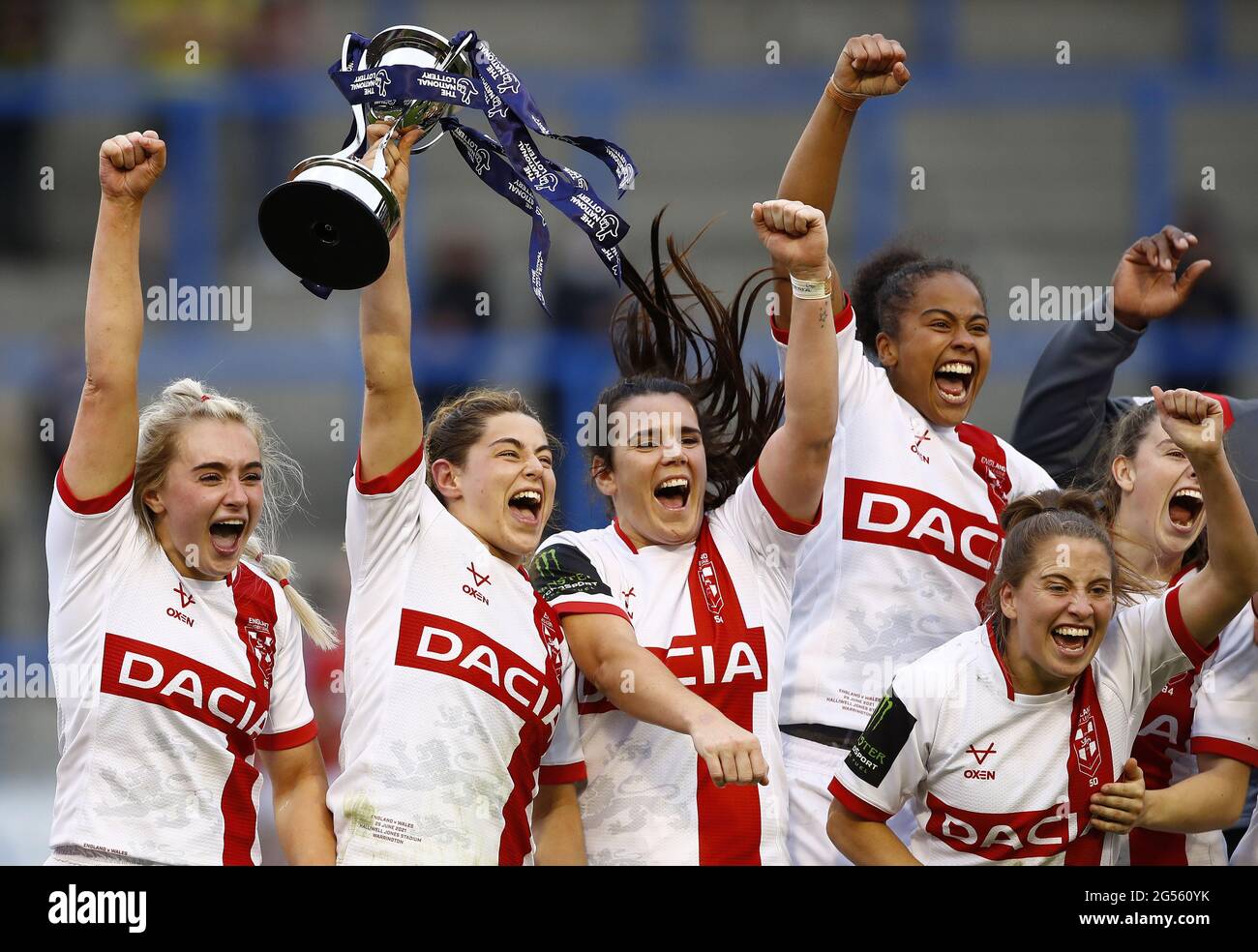 England rugby league women hi-res stock photography and images - Alamy