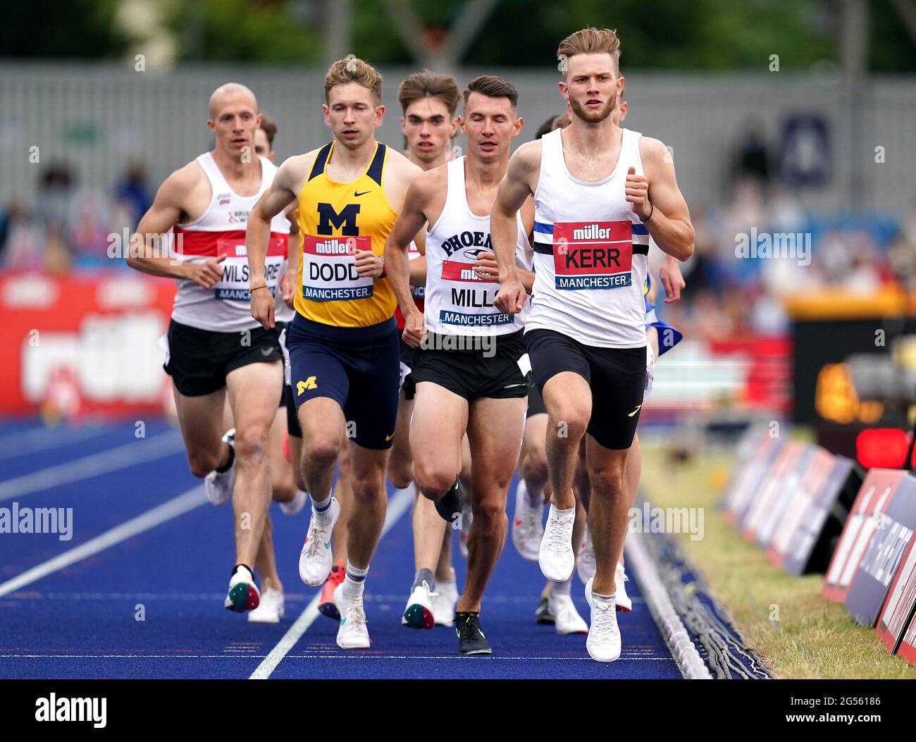 Josh Kerr during the men's 1500m heat during day one of the Muller ...