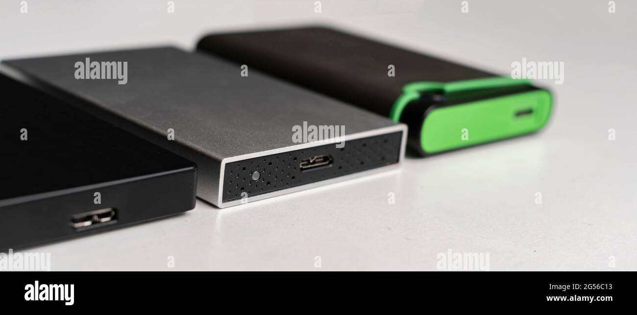 External hard drive stack hi-res stock photography and images - Alamy