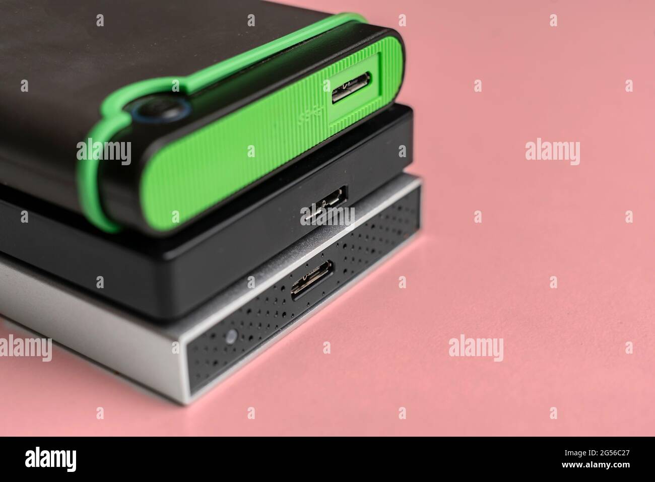 External hard drive stack hi-res stock photography and images - Alamy
