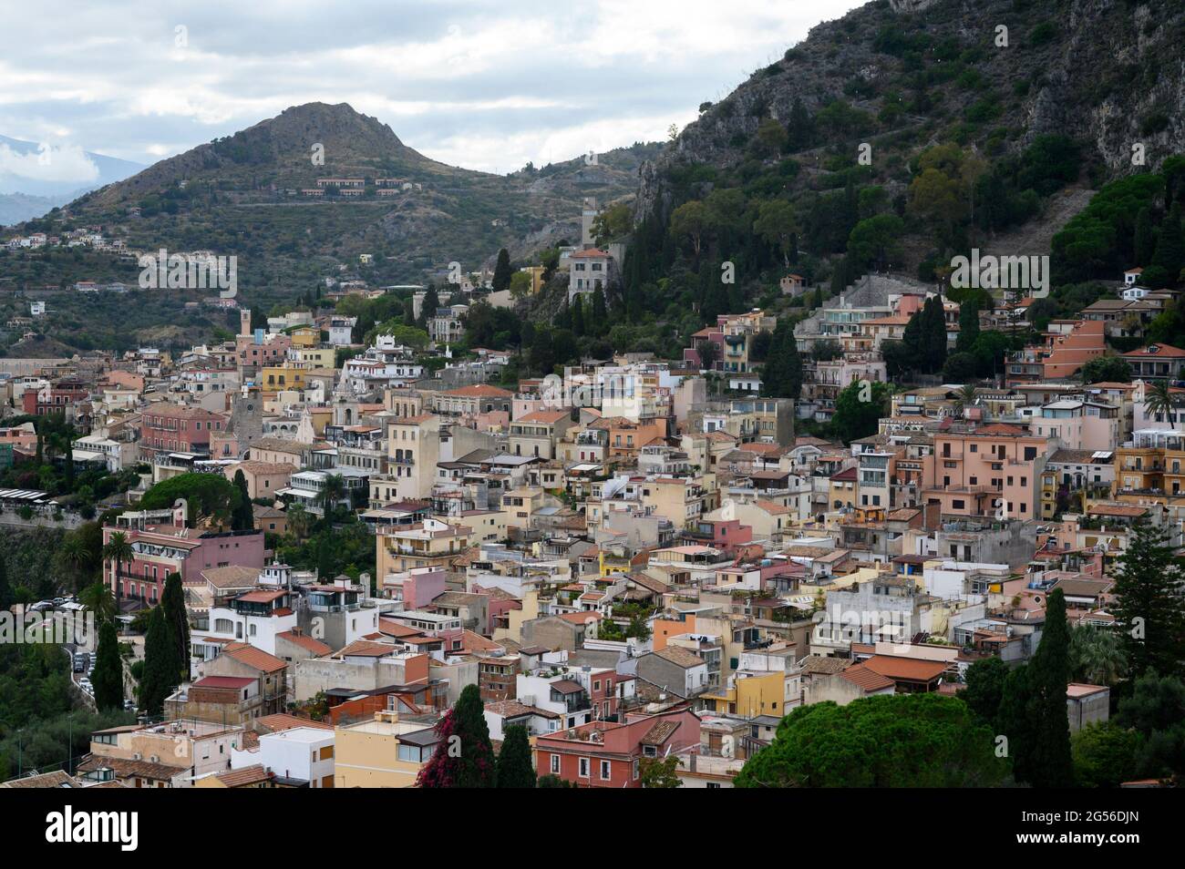 View of Taormina, Sicily, Italy Stock Photo - Alamy