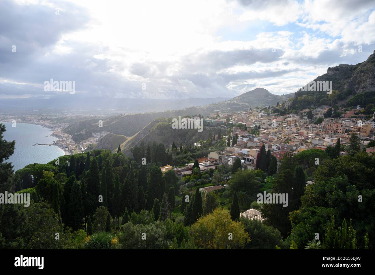 View of Taormina, Sicily, Italy Stock Photo - Alamy