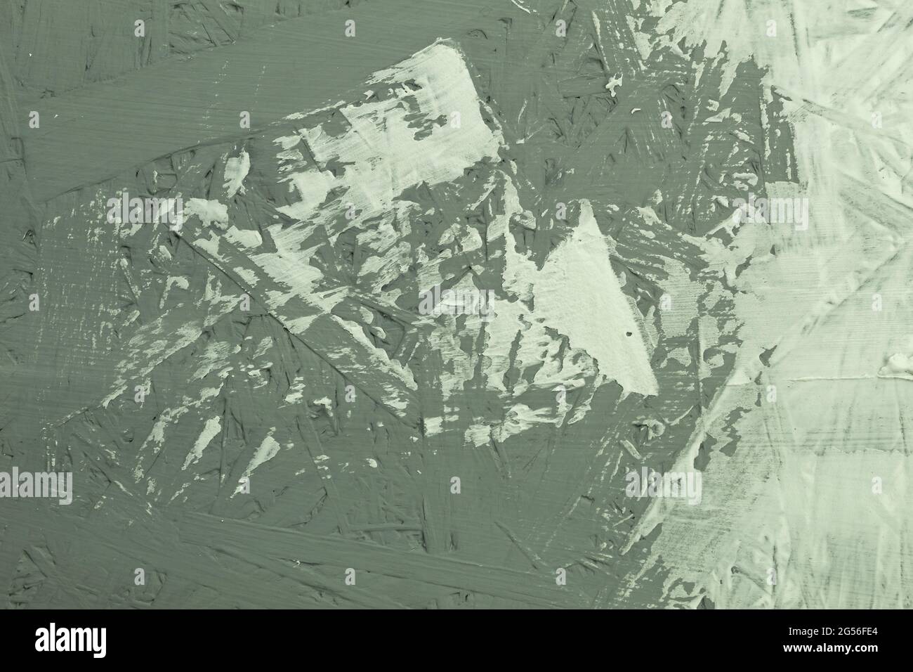Textured pattern on the surface and traces of fresh paint. Abstract ...
