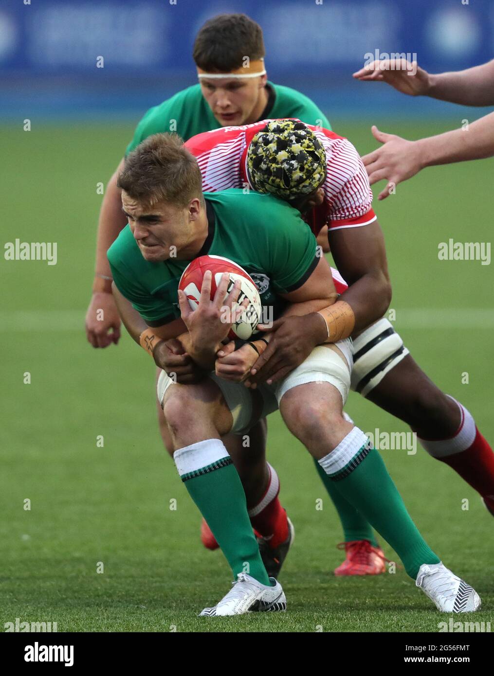 Ireland's Alex Kendellen during the Under 20s Six Nations match at ...