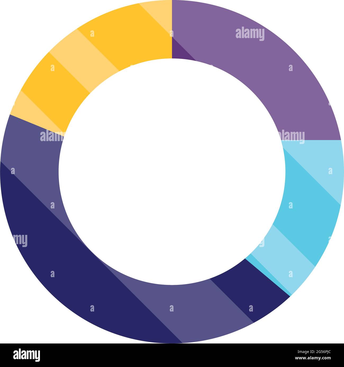 round financial chart Stock Vector Image & Art - Alamy