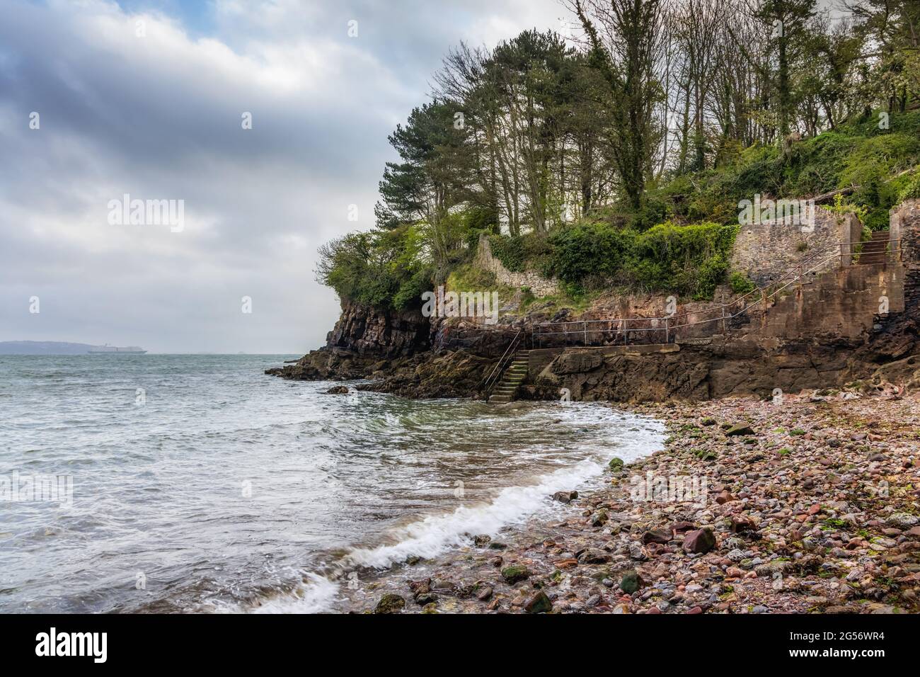 Situated along the coast from Brixham in Devon, Fishcombe Cove is a ...