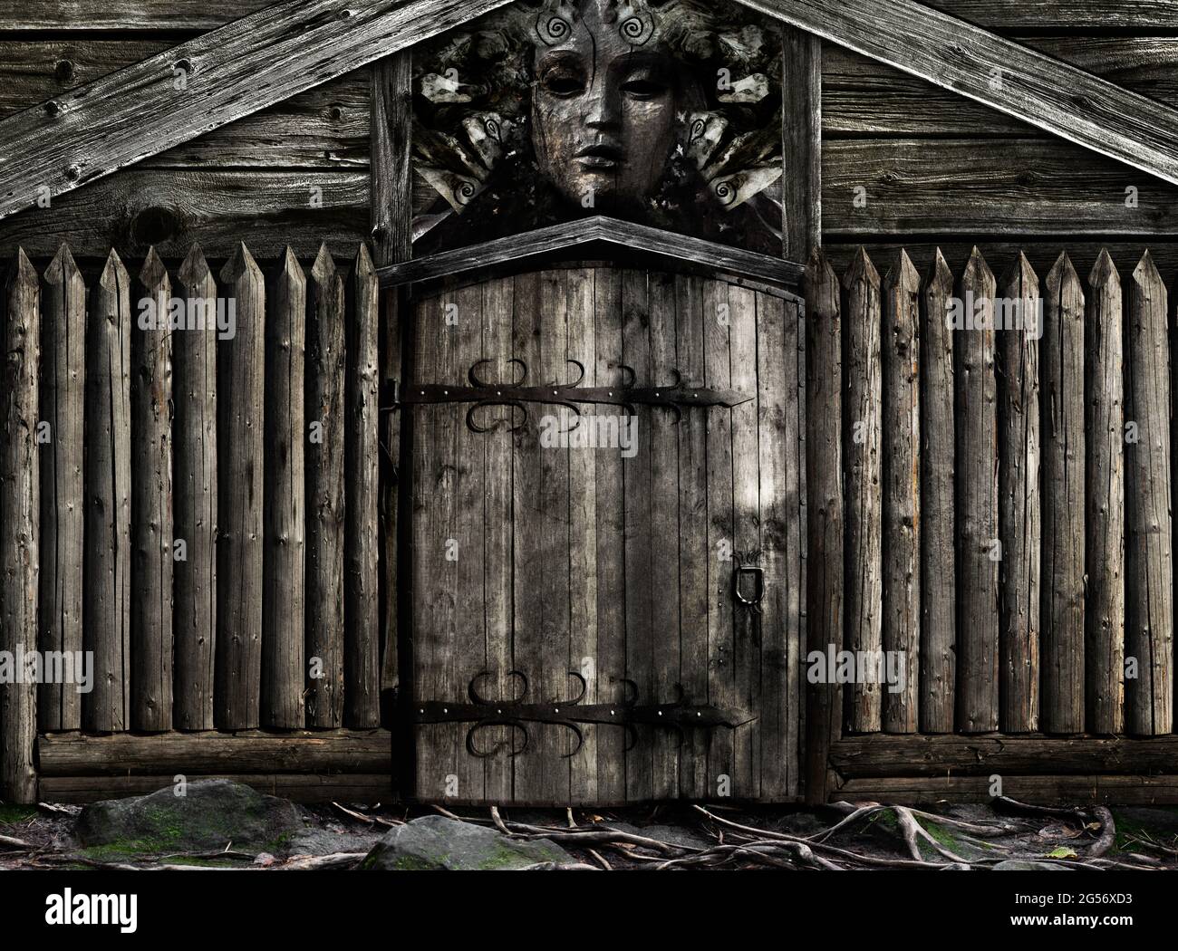 Fairytale door hi-res stock photography and images - Alamy