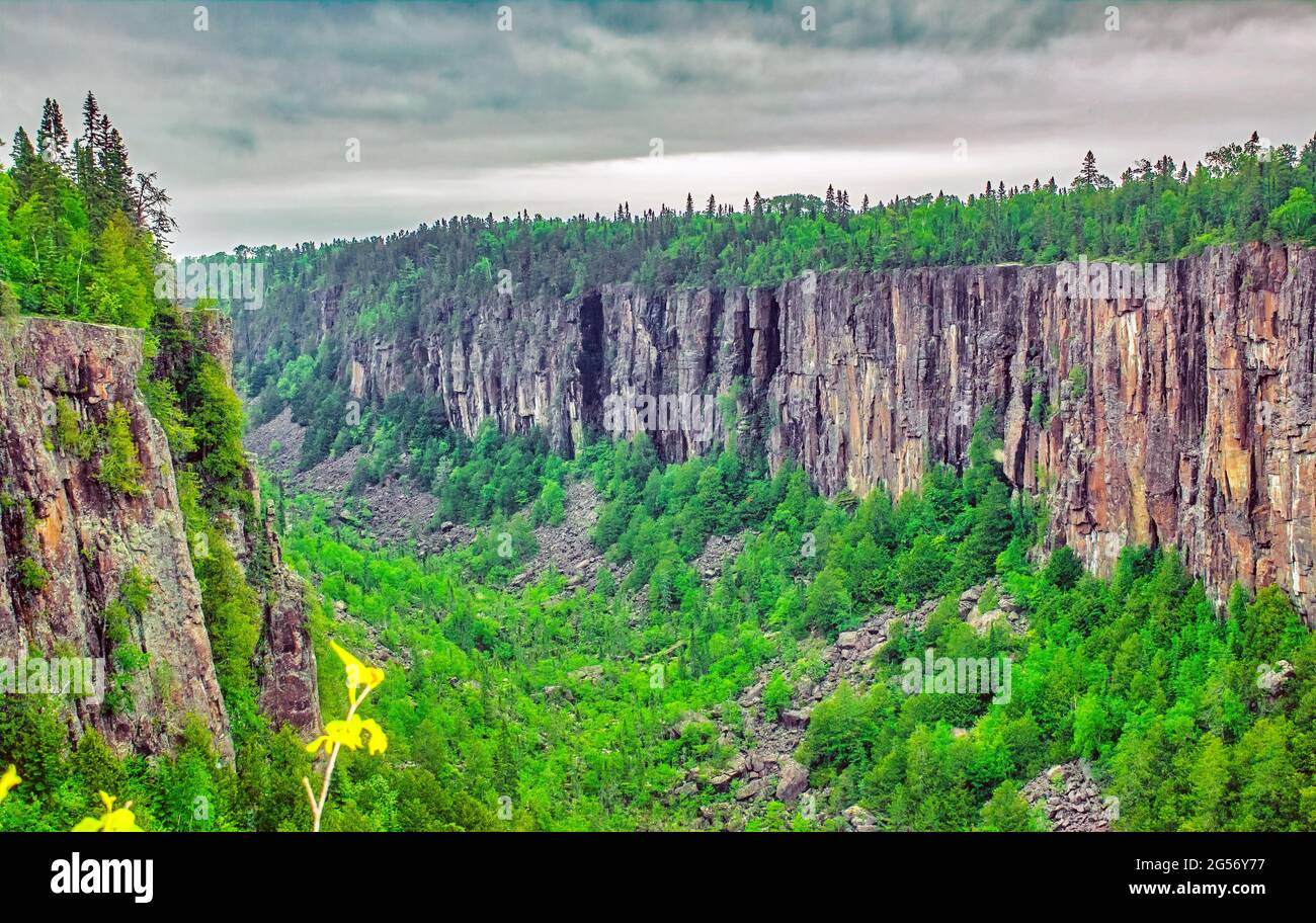 Ouimet Canyon Provincial Park High Resolution Stock Photography and ...