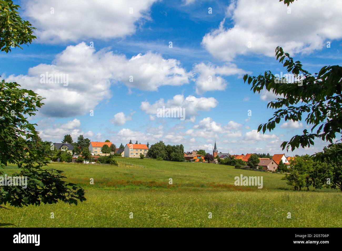 Neudorf im Harz Stock Photo - Alamy