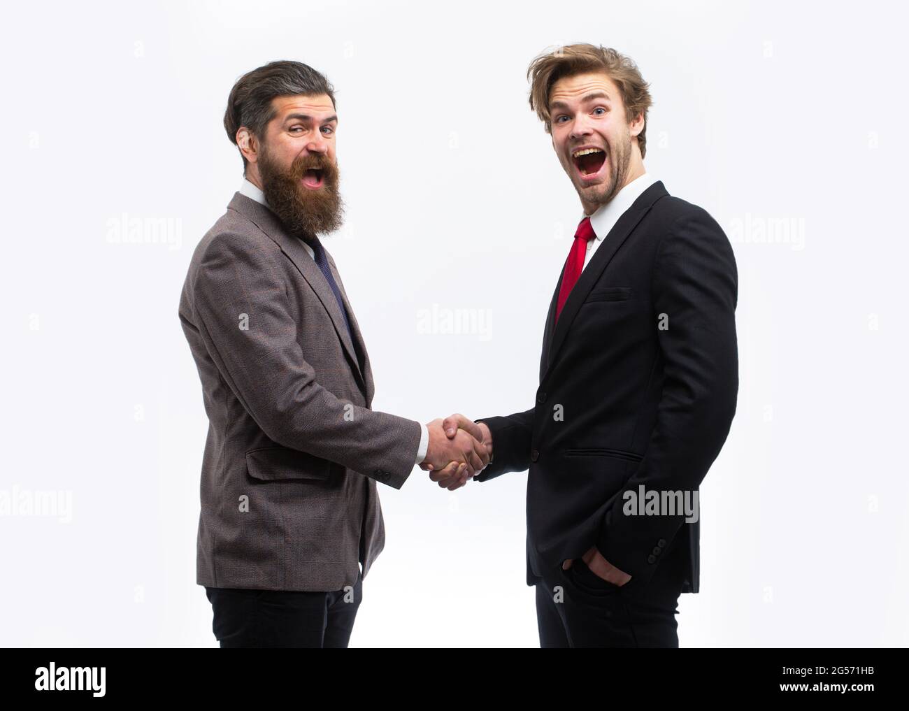 Business meeting shaking hands. Businessman in suit. Positive human ...