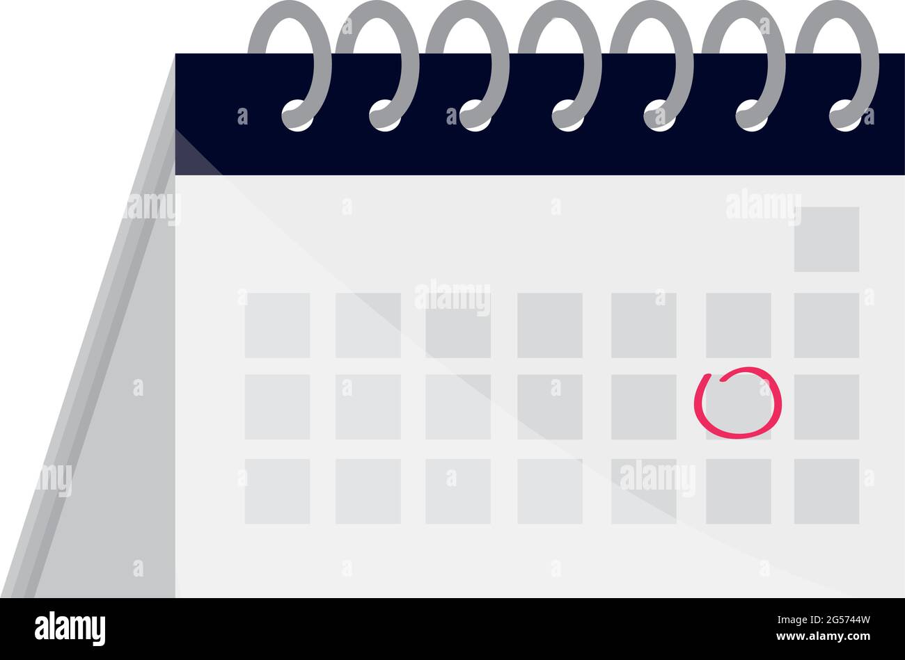 calendar date page Stock Vector Image & Art - Alamy