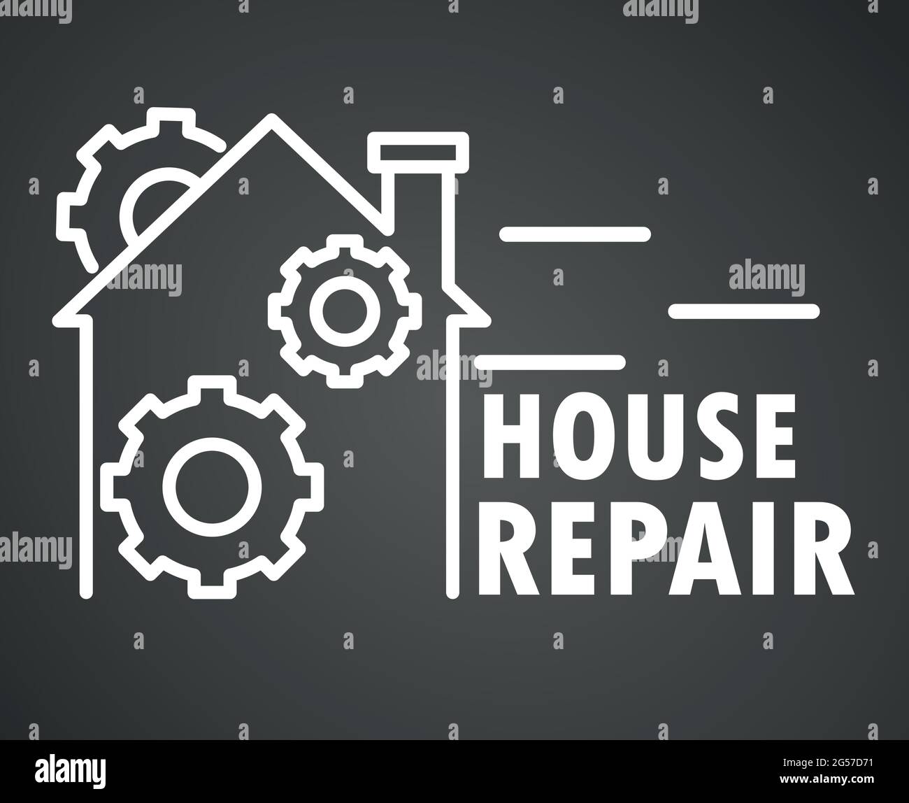 Repair scheme Stock Vector Images - Alamy