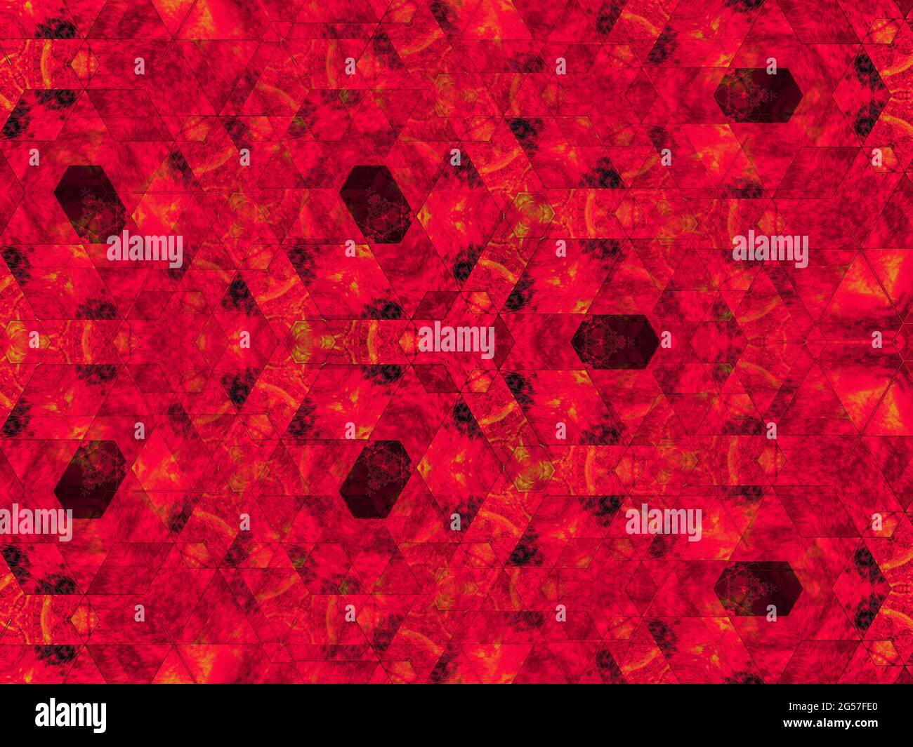 Illustration of a textured abstract background with bright red and black patterns Stock Photo ...