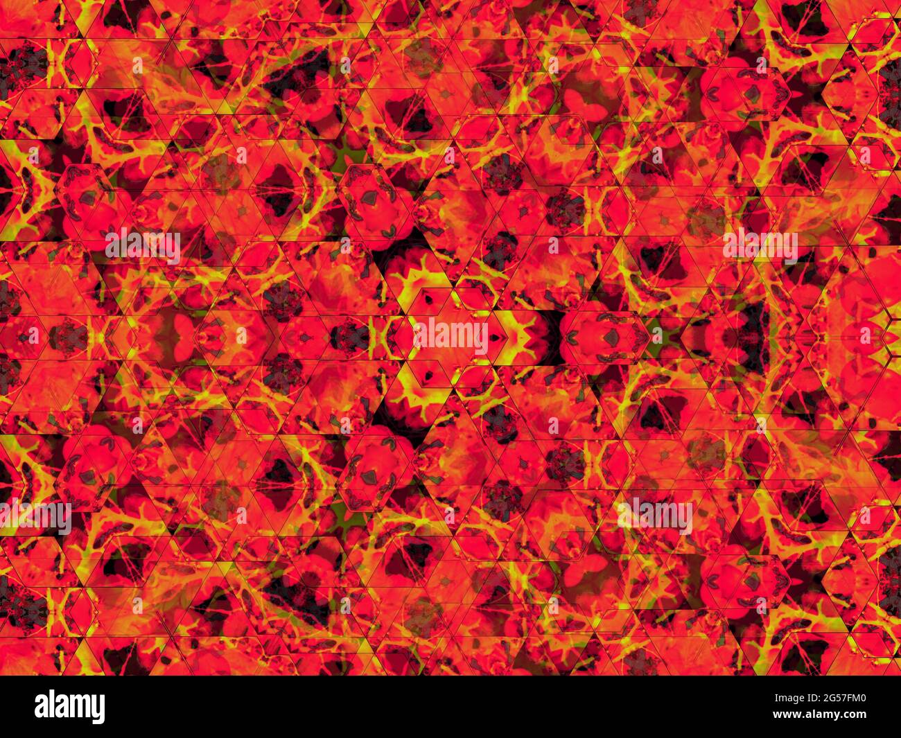 Illustration of a textured abstract background with bright red and black patterns Stock Photo ...